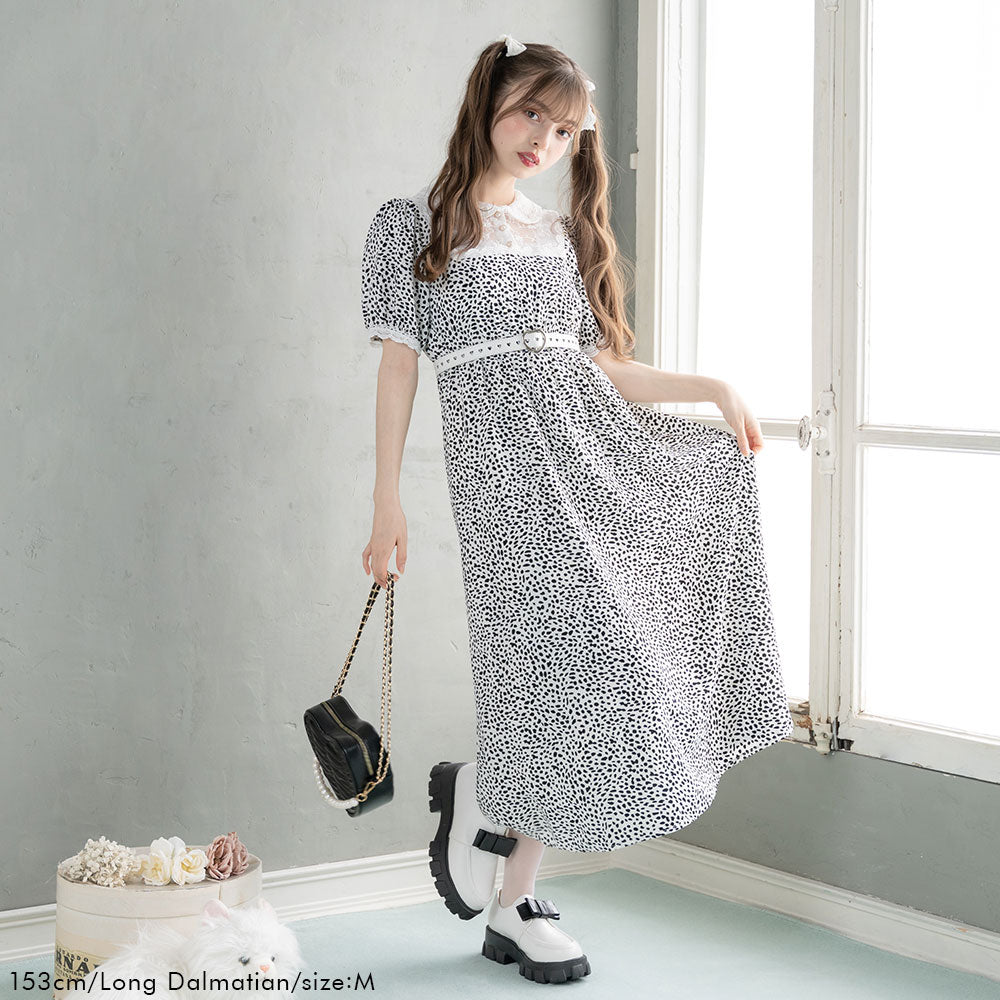 【夢祭り】【ファイナルセール対象】アソート柄ヨークレースおめかしレトロワンピース – レディースファッション通販の夢展望【公式】